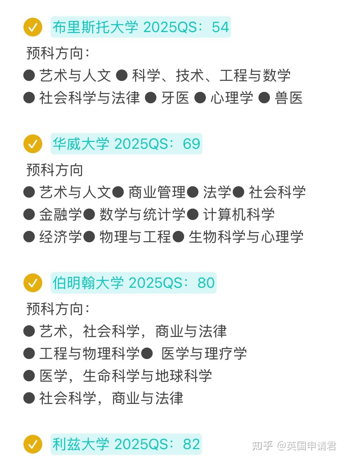 QS100英本预科：本校预科VS集团预科怎么选 - 知乎