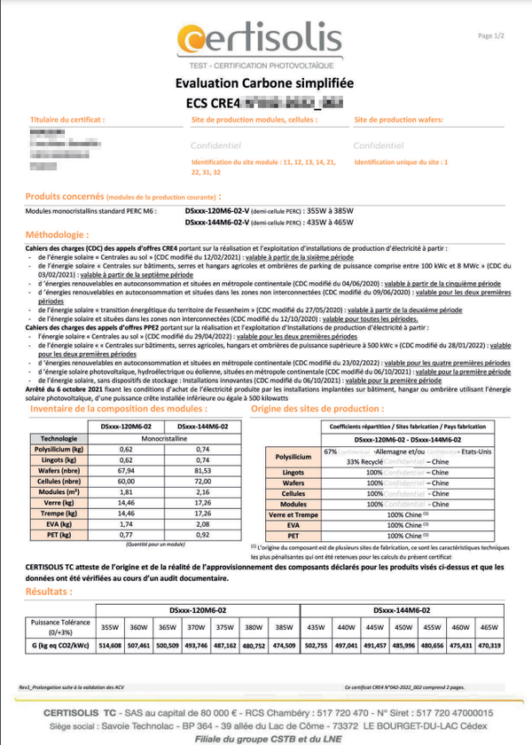 汉腾咨询助力中国光伏组件企业进入法国市场：参与AIFC组织碳足迹认证机构CERTISOLIS见面会 - 知乎