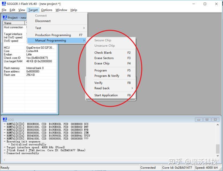 【GD32 MCU入门教程】二、GD32 MCU 烧录说明（2）SWD/JTAG在线下载 - 知乎