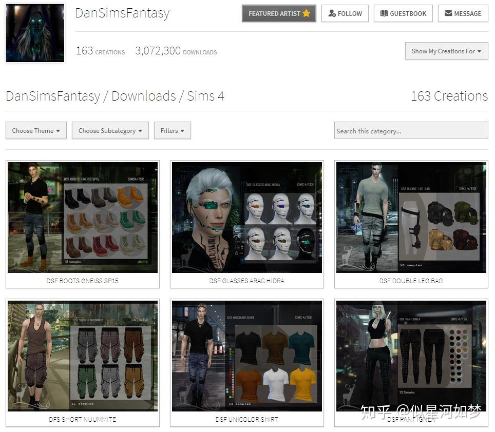模拟人生4 | TSR作者Mod整理-服装类 - 知乎