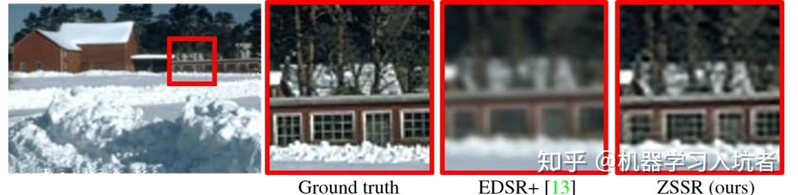 用单张图片训练的超分辨率网络——ZSSR（CVPR） - 知乎