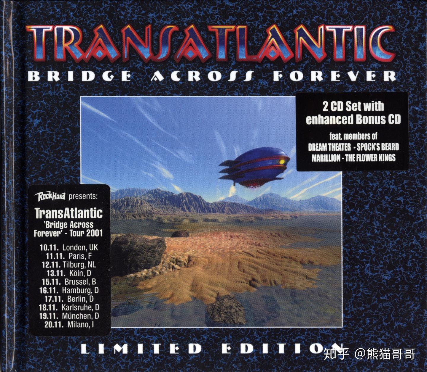 Transatlantic - [Bridge Across Forever] - 知乎