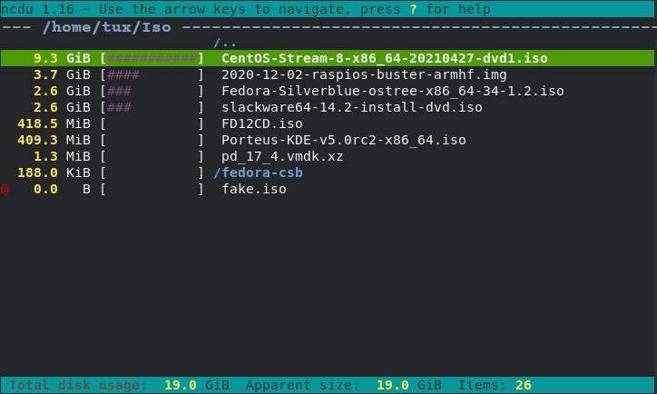 用 ncdu 检查 Linux 中的可用磁盘空间 | Linux 中国 - 知乎