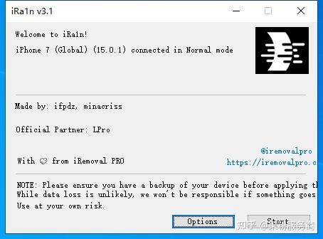 iPhone 6S-X,Windows版本 iRemovalPro 绕激活完美解4G信号，可以登录iCloud，有消息通知，支持IOS12-16.5 - 知乎