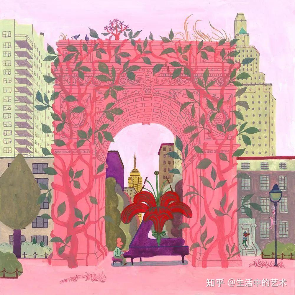 Miguel Pan的粉色插画世界 - 知乎