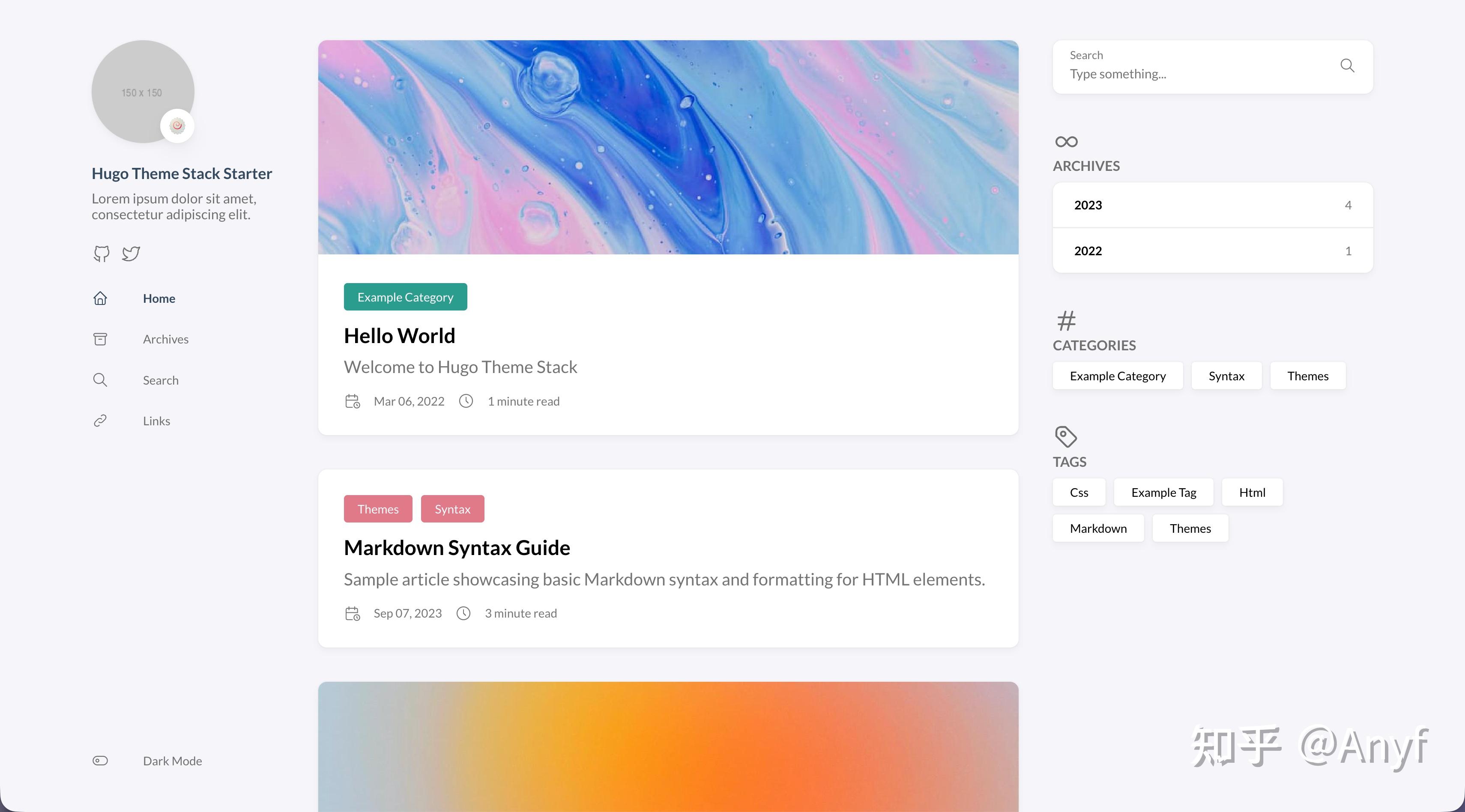 2025-最新hugo-stack主题配置，基础+踩坑 - 知乎