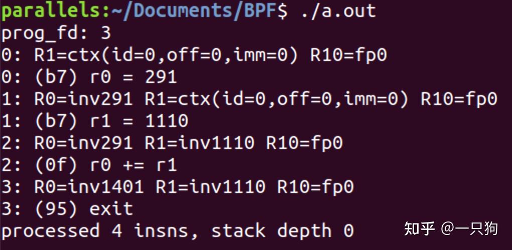 BPF之路二: (e)BPF汇编 - 知乎