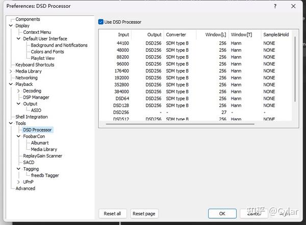 如何在Foobar设置DSD输出以及参数优化II - 知乎