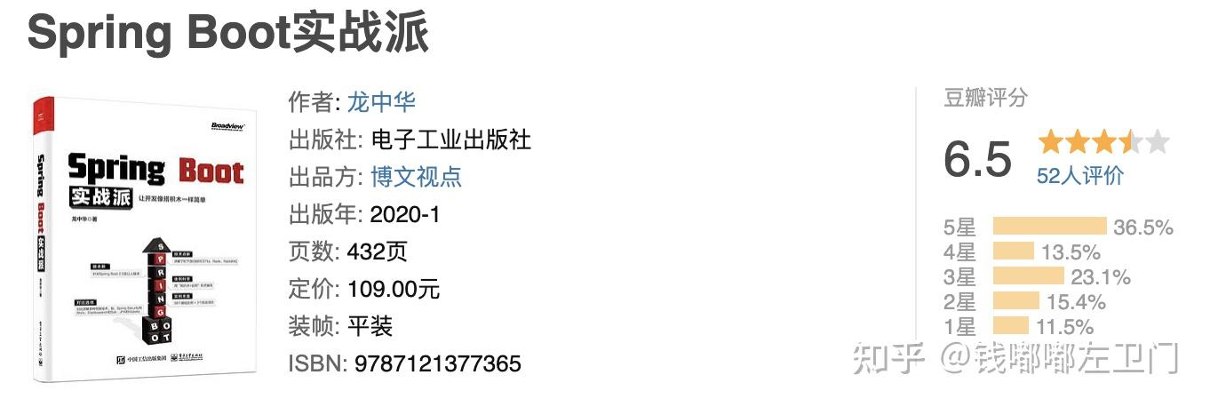 10本 Spring Boot 学习书籍推荐 - 知乎