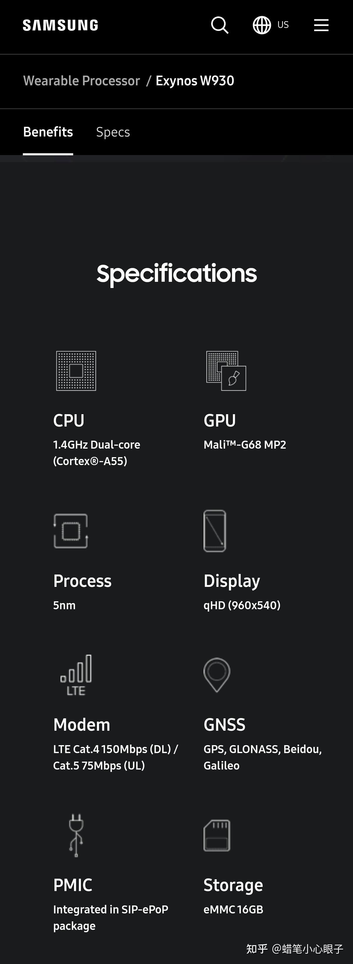 三星马上发布的watch6将会搭载w930全新穿戴设备芯片 - 知乎
