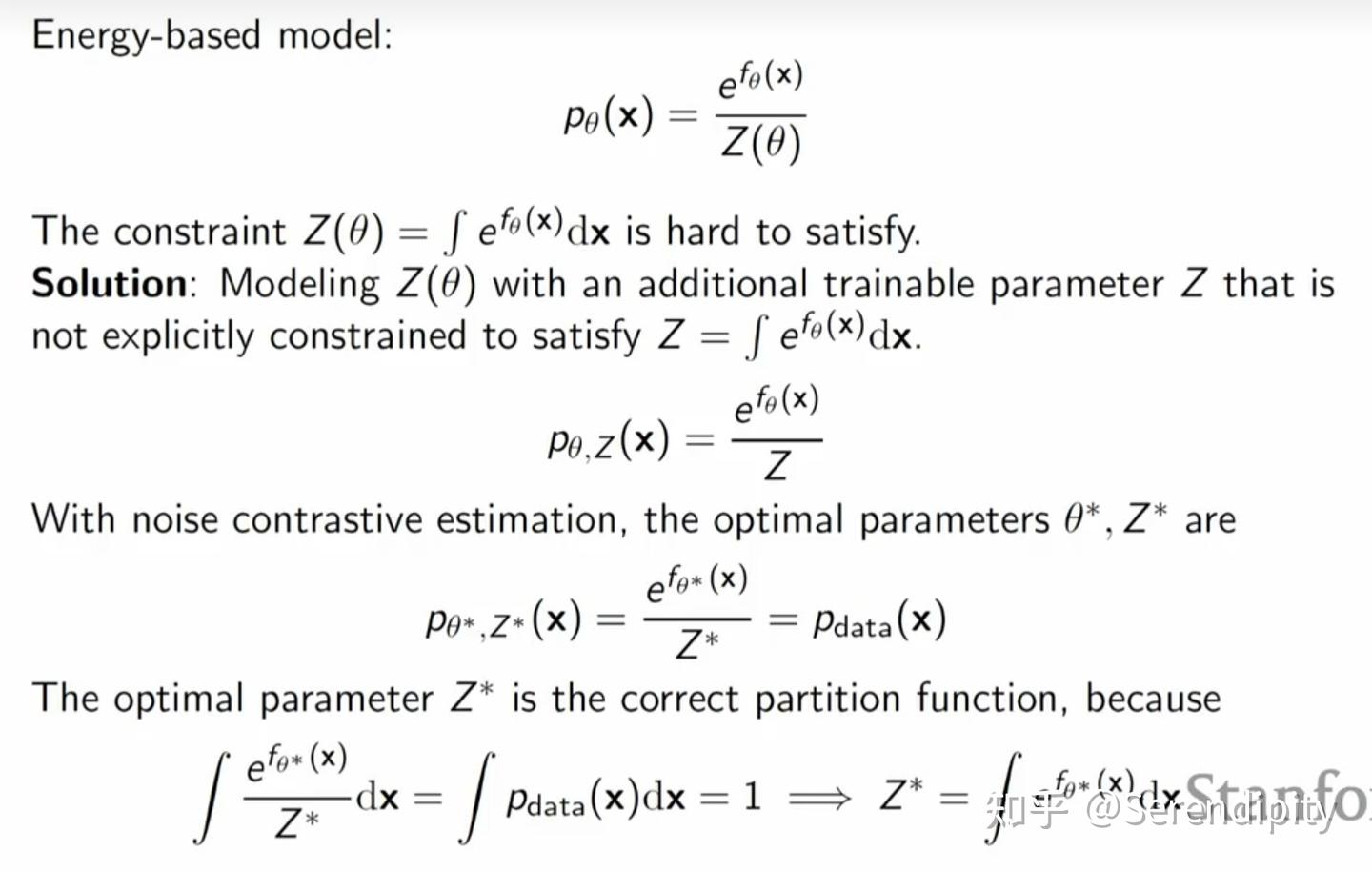 [Stanford CS236深度生成模型]： Energy Based Models - 知乎