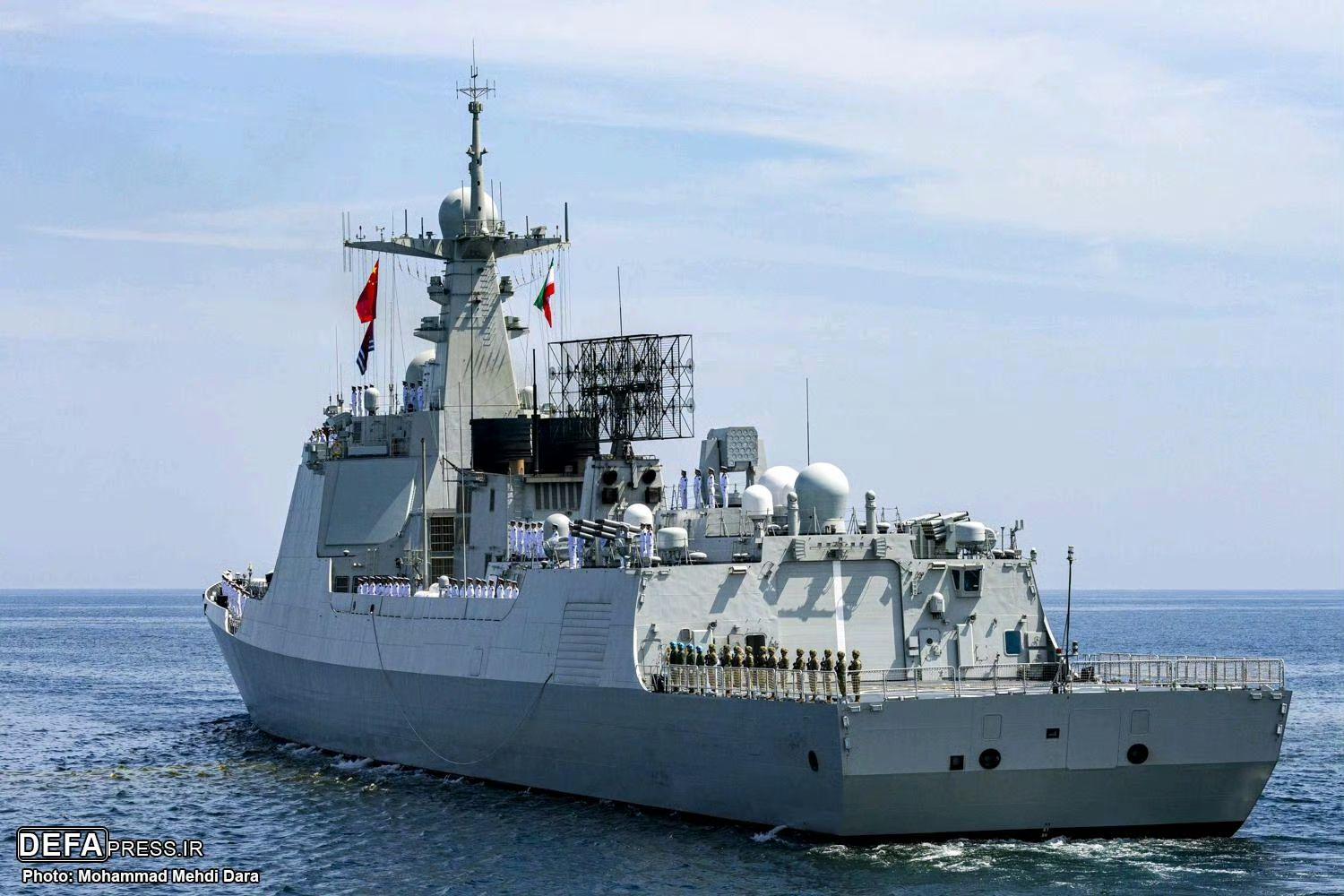 外媒镜头下的包头舰 052DL改进型导弹驱逐舰 - 知乎