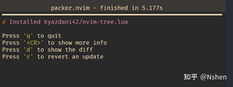 Neovim 插件 nvim-tree 的安装与配置 - 知乎