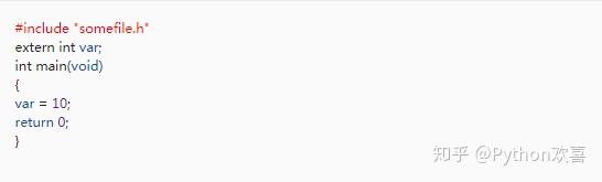 一分钟了解完C语言中的“ extern”关键字 - 知乎