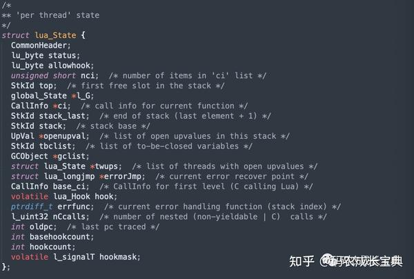 《Lua5.4 源码剖析——基本数据类型 之 Thread》 - 知乎