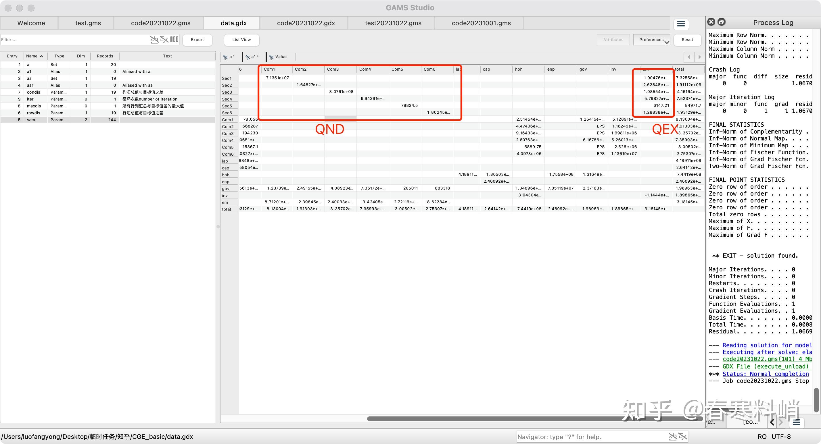 GAMS编写CGE模型代码第三篇：一个简单的静态单区域CGE模型代码编写 - 知乎
