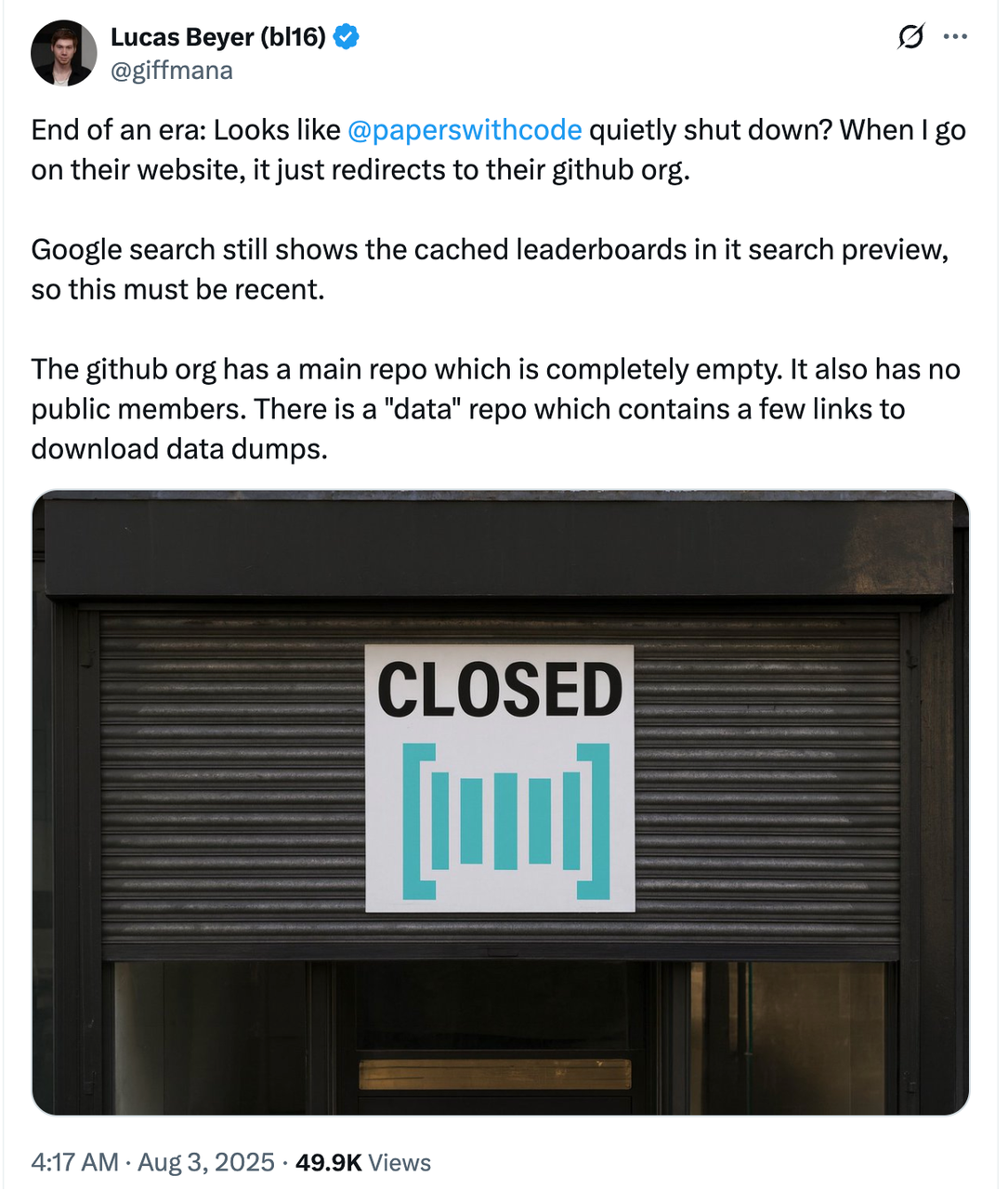 科研党痛失「快乐老家」？Paper With Code宣布关闭，网友对Hugging Face新版块不买账 - 知乎
