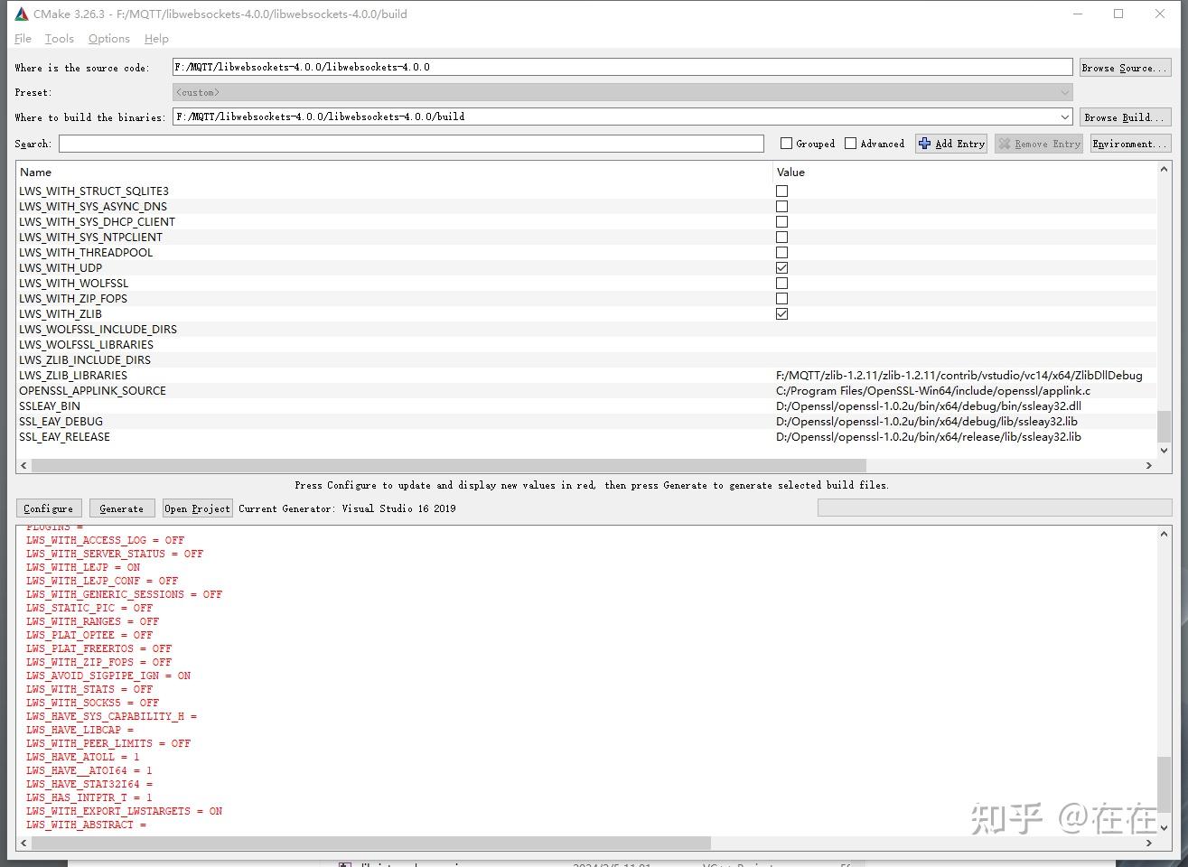 windows 编译 libwebsockets - 知乎