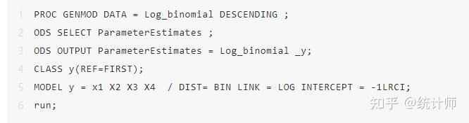 log-binomial 模型 - 知乎