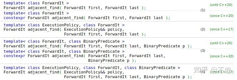 C++标准库算法--Non-modifying Sequence Algorithm - 知乎