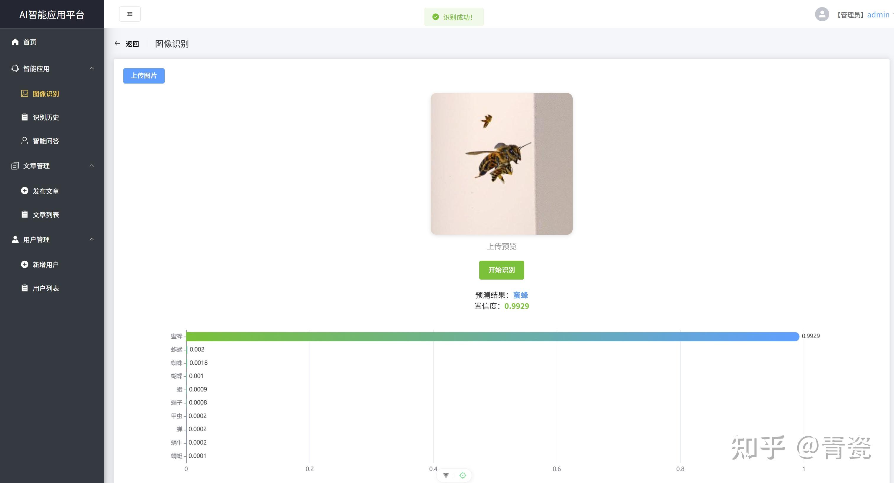 昆虫识别系统【最新版】Python+TensorFlow+Vue3+Django+人工智能+深度学习+卷积神经网络算法 - 知乎