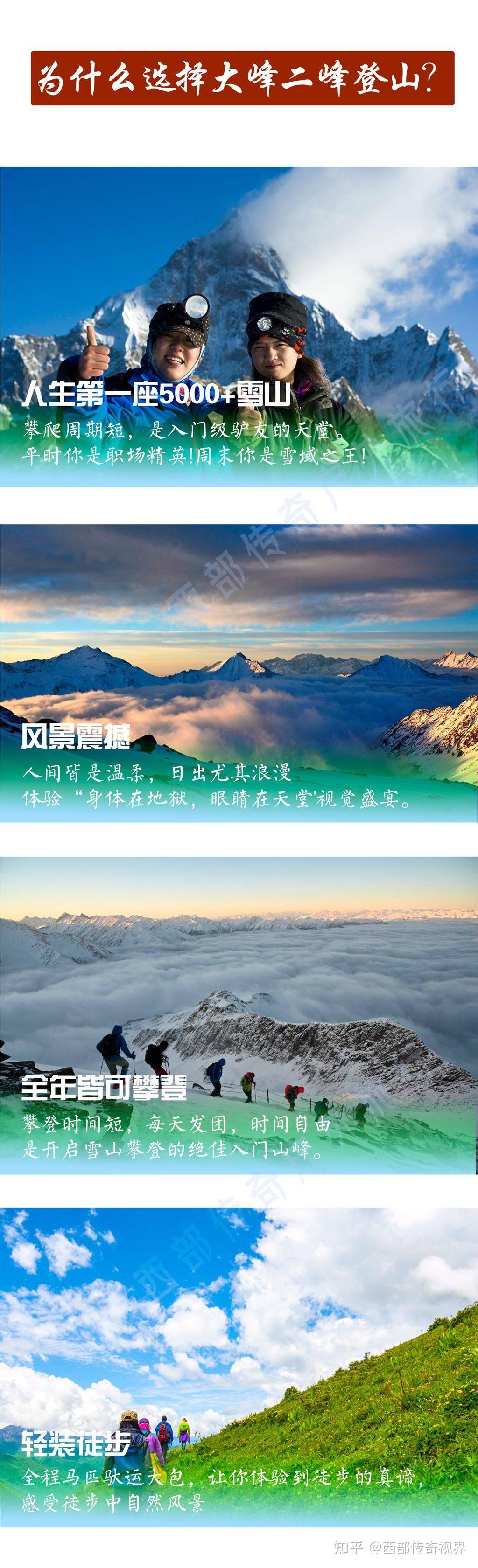 2024年初级雪山攀登—四姑娘山大峰和二峰登山，看这个就够了 - 知乎