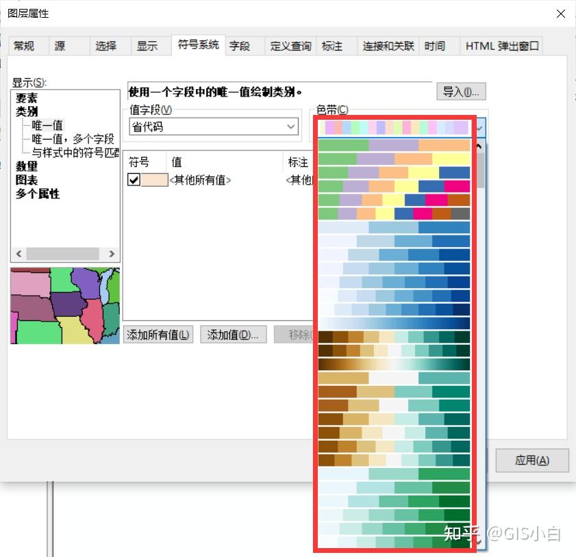 【ArcGIS教程】（133）ArcGIS中的色带配色方案推荐——ColorBrewer 2.0 - 知乎