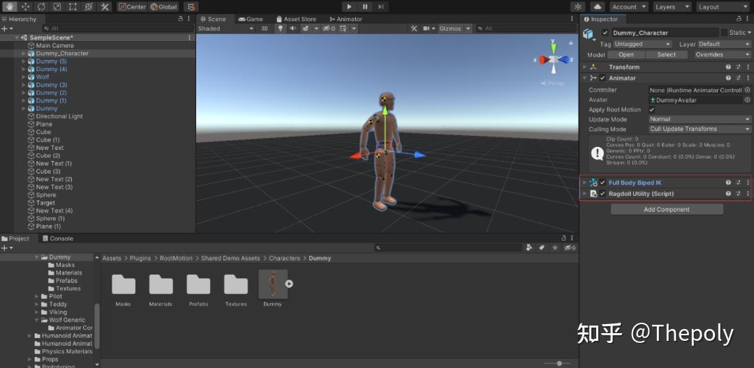 Unity | Finak IK基础组件功能使用 - 知乎