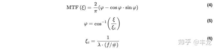 光学设计-MTF - 知乎
