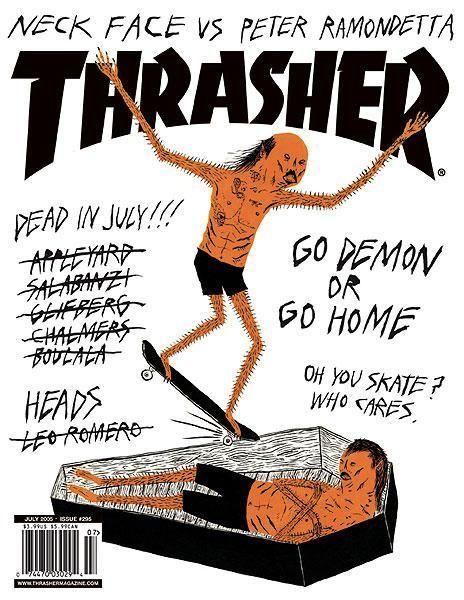 引燃一场潮流圈"火"灾的Thrasher,靠什么成为站在鄙视链顶端的王者潮牌? - 知乎