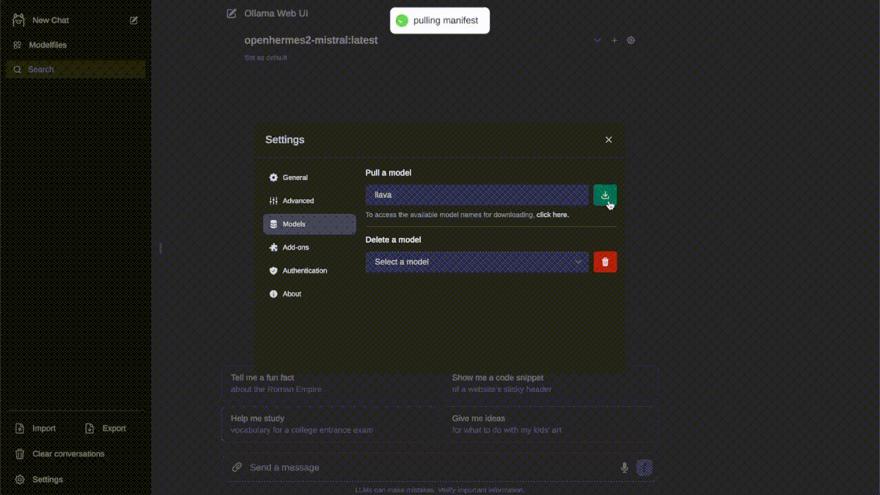 [开源推荐] 🛨Ollama WebUI - 具有最接近 ChatGPT 的界面和最丰富的功能特性 - 知乎