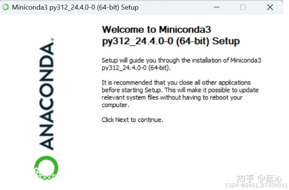 一、Miniconda安装及使用 - 知乎