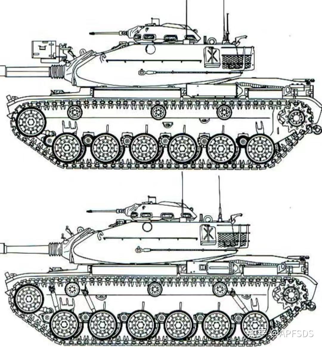 A1以上，A3未满——浅谈几种M60A1浅度改进型号 - 知乎