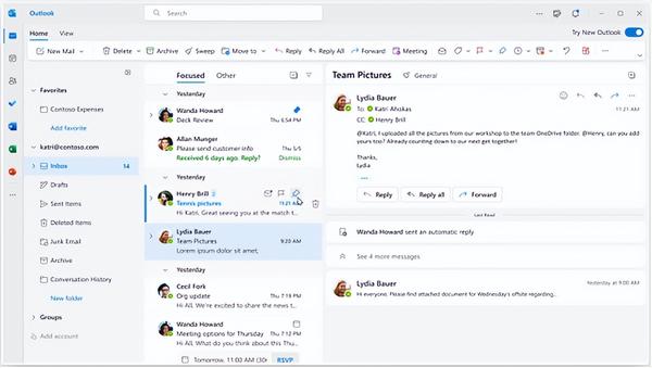 微软推出新版Outlook客户端——主张“One Outlook”高效办公理念 - 知乎