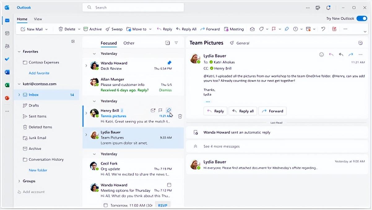 微软推出新版Outlook客户端——主张“One Outlook”高效办公理念 - 知乎