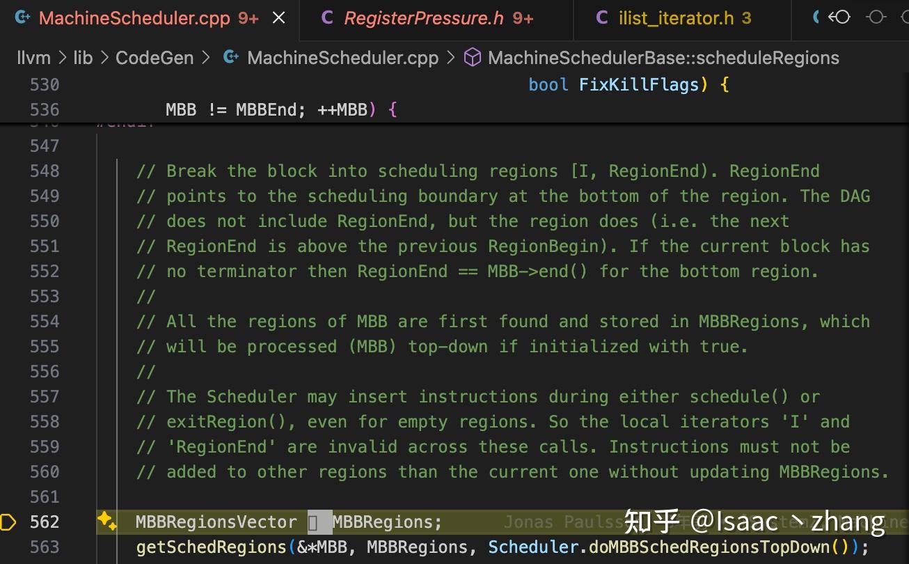 过一遍LLVM中Machine Instruction Schedule 这个指令调度相关的pass（无寄存器压力相关逻辑） - 知乎