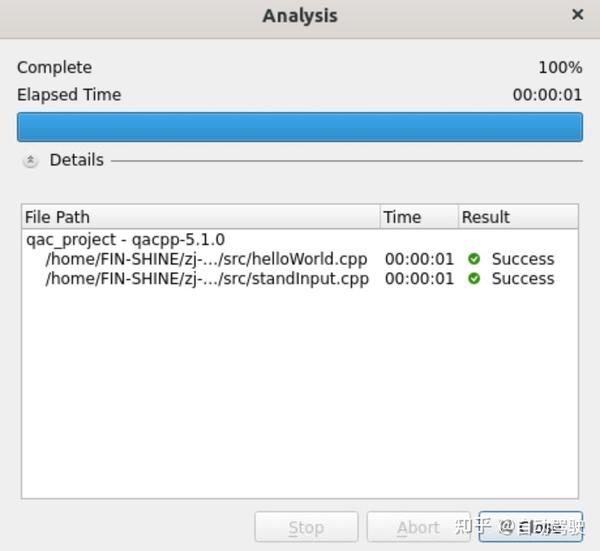 QAC静态检查之gui界面操作： - 知乎