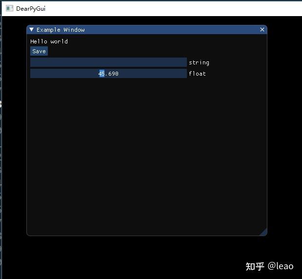 入门Dear PyGUI - 知乎