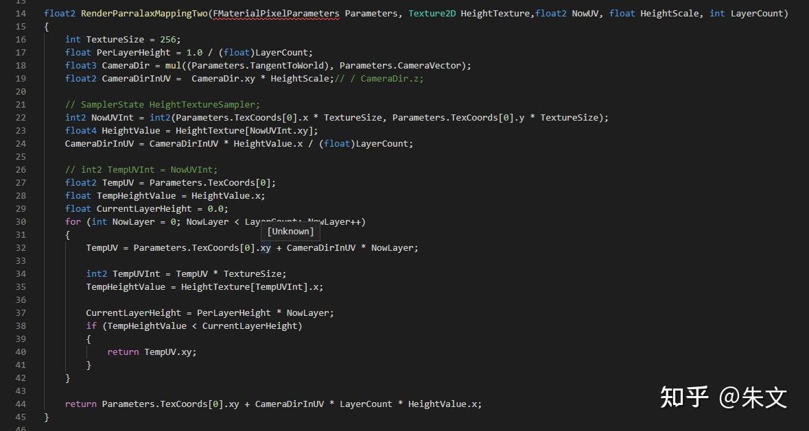 [UE5实践] 视差贴图(Parallax Mapping) - 知乎