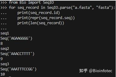 用Python处理DNA序列 - 知乎