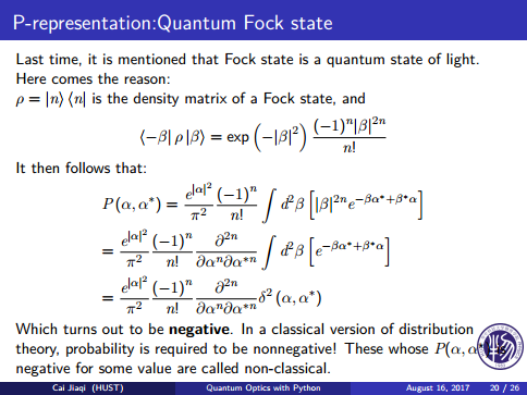 用Qutip学量子光学-第二节：准概率分布 - 知乎