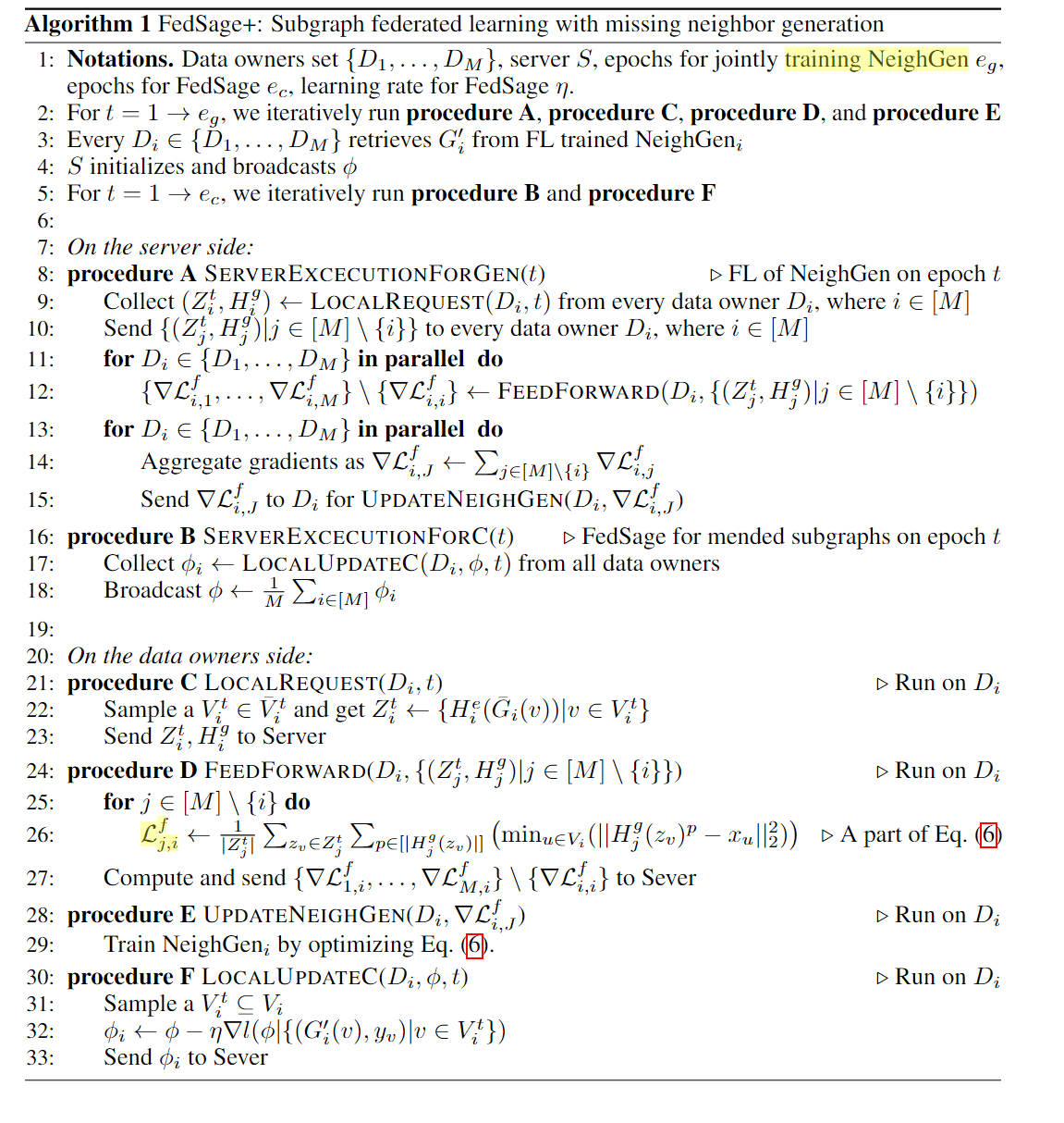 论文笔记：Subgraph Federated Learning with Missing Neighbor Generation（FedSage） - 知乎