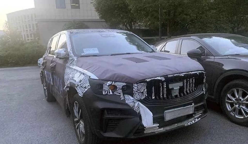 吉利全新中型SUV代号为KX11细节图曝光，或上海车展亮相 - 知乎