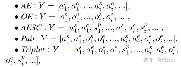 A Unified Generative Framework for Aspect-Based Sentiment Analysis - 知乎