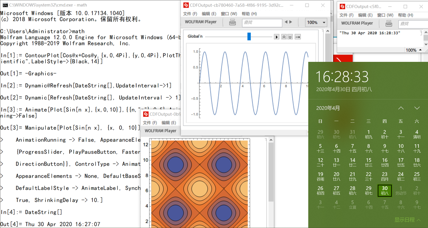 在 Wolfram Engine 中用 Wolfram Player 显示图像和动态内容 - 知乎
