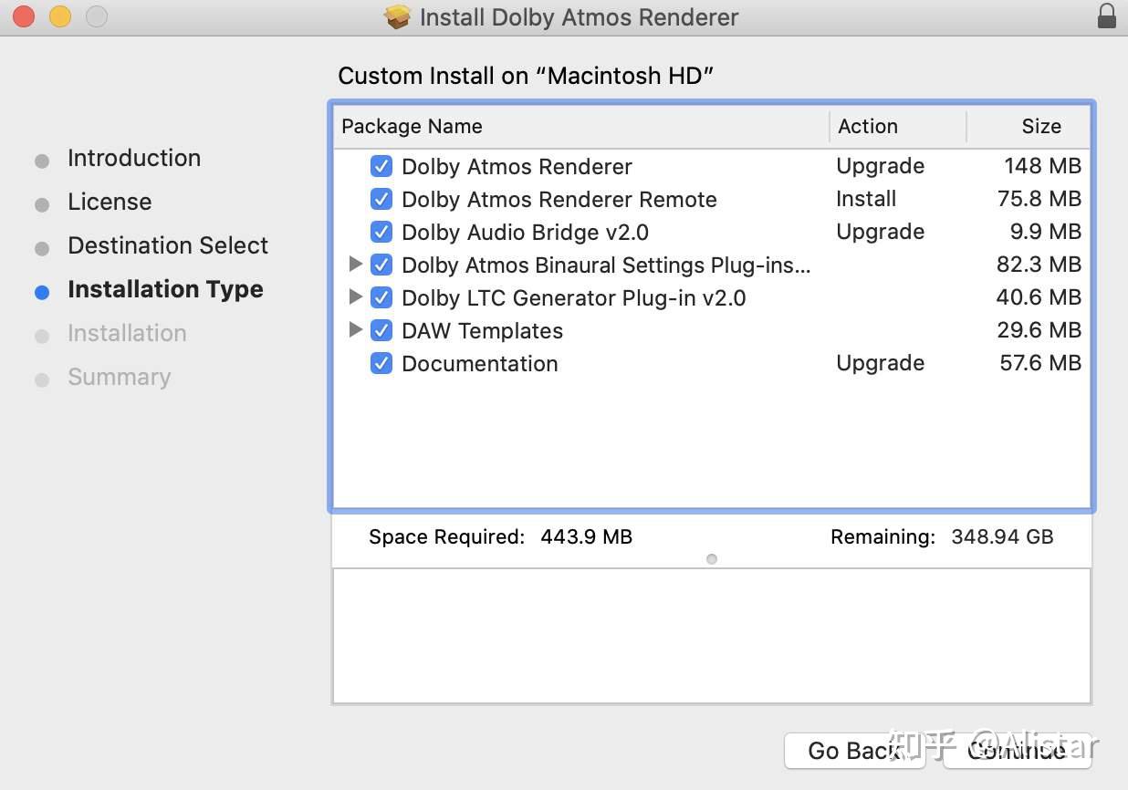 杜比全景声音乐制作教程 2.3 Renderer 安装器组件 - 知乎
