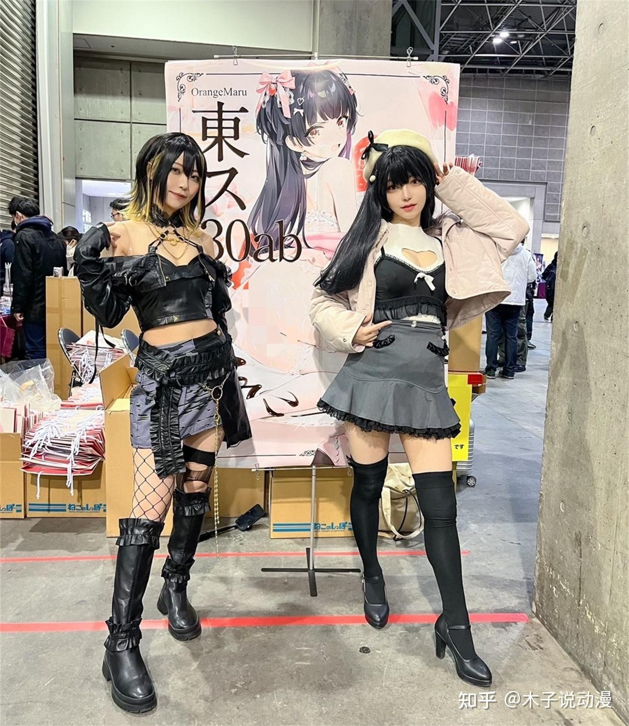 日本C103漫展出现大量兔女郎福利姬，为了卖本子真是拼了！ - 知乎