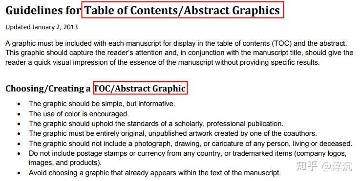 SCI杂志要求的Graphical Abstract、TOC，究竟是什么？（转载） - 知乎