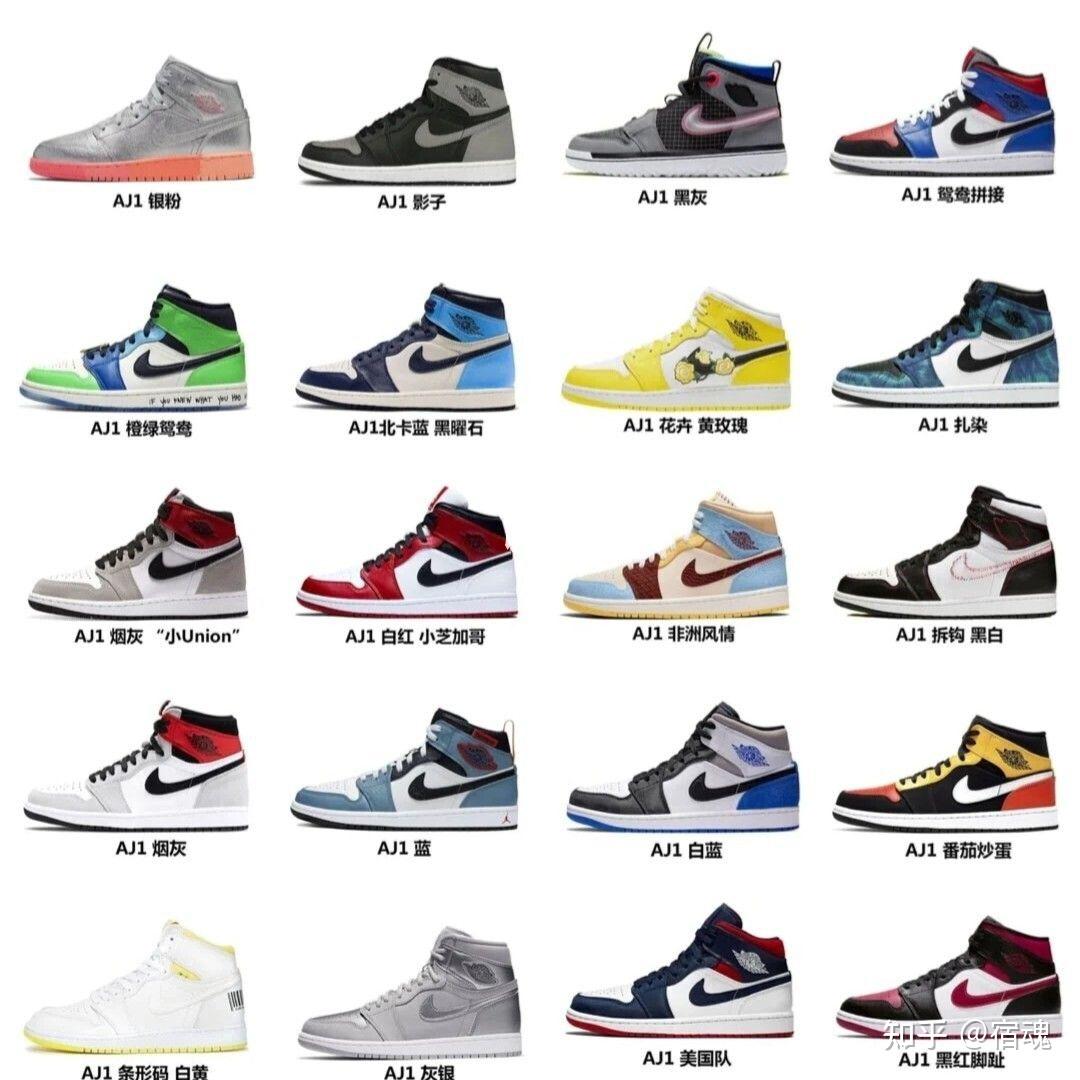 aj大合集 108款最热aj （建议收藏） - 知乎