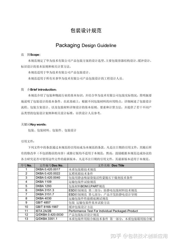 DKBA华为包装设计规范 - 知乎